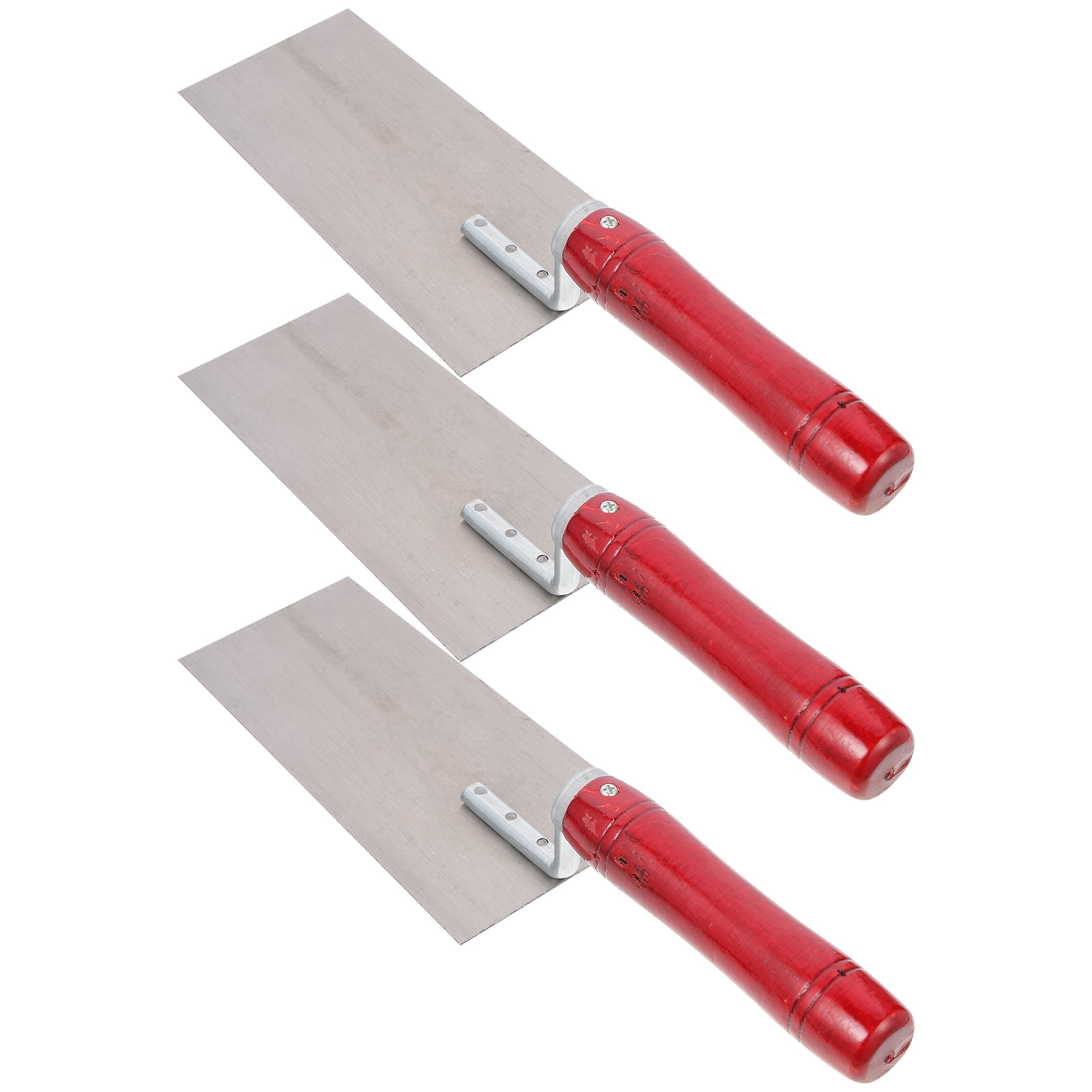 Plaster 3 Pcs Concrete Finishing Trowel Cement Plastering Float Margin Trowels Stainless Steel ...