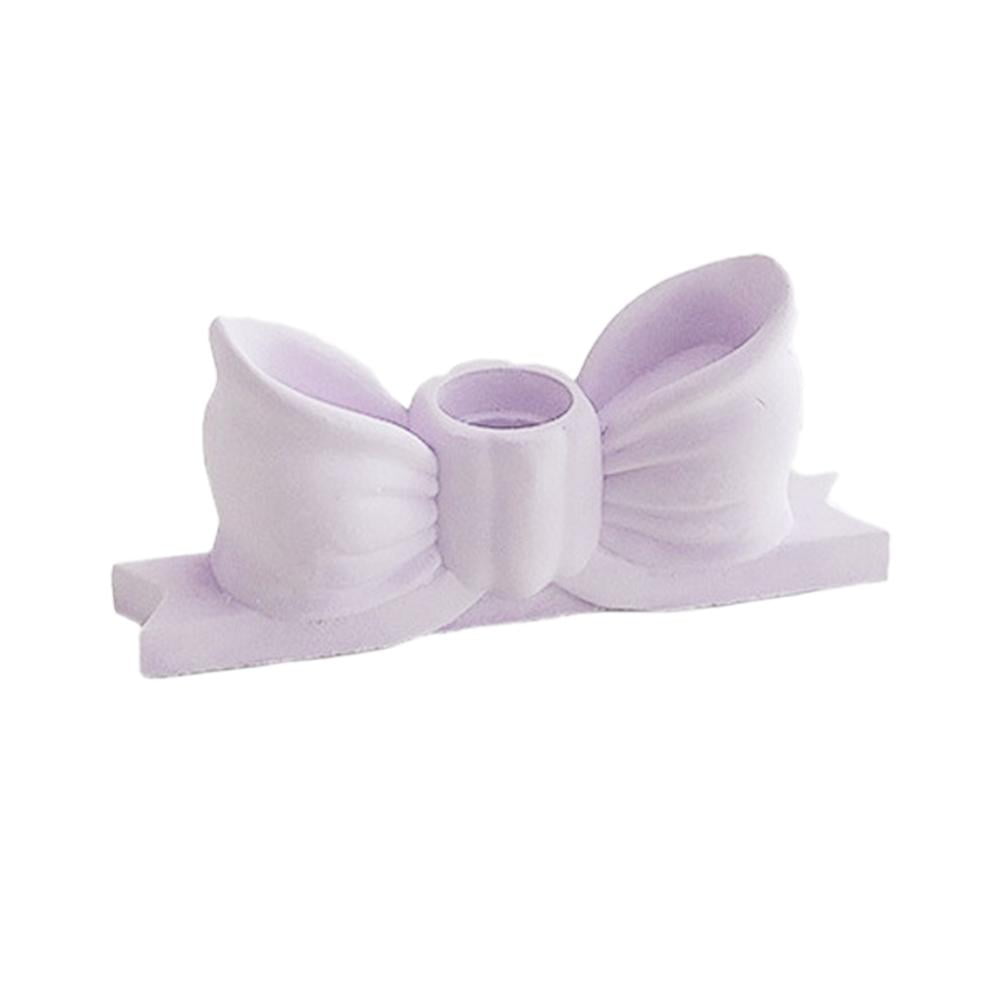 Plaster Bow Tie Candle Holder - Romantic Design, Multi-Use, High ...