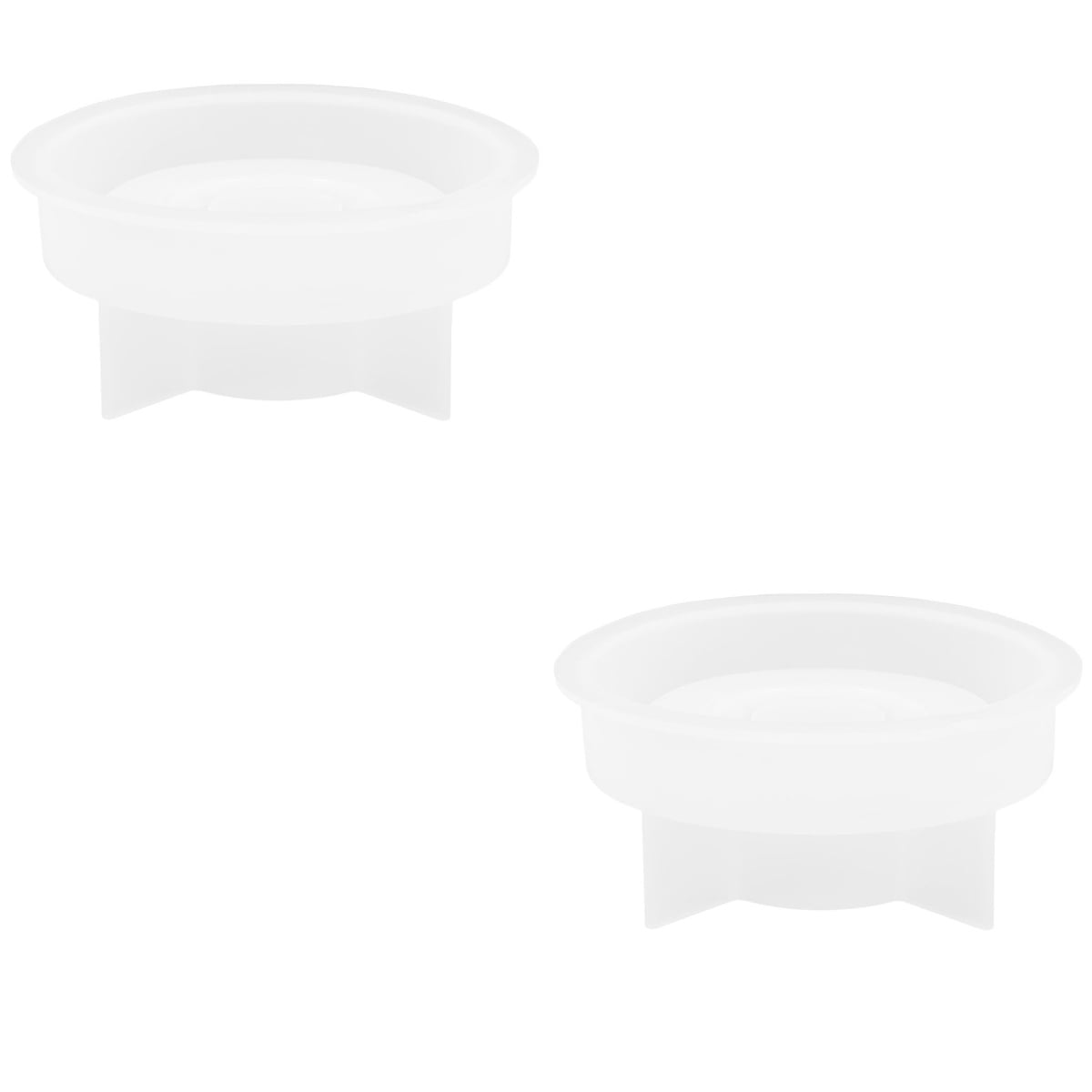 Plaster Mold Candle Making Resin Molds 2 Count Epoxy Holder Conical ...