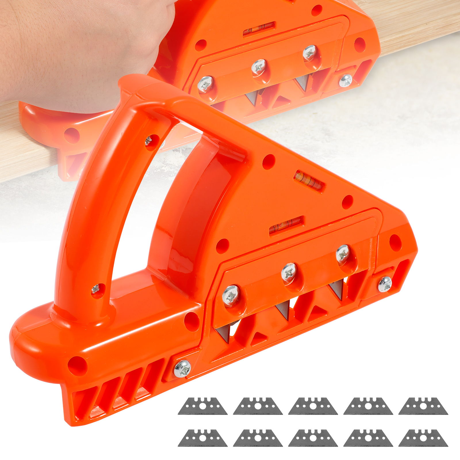 Plasterboard Fast Cutter Precise 45° 60° Gypsum Board Chamferer with 10 ...