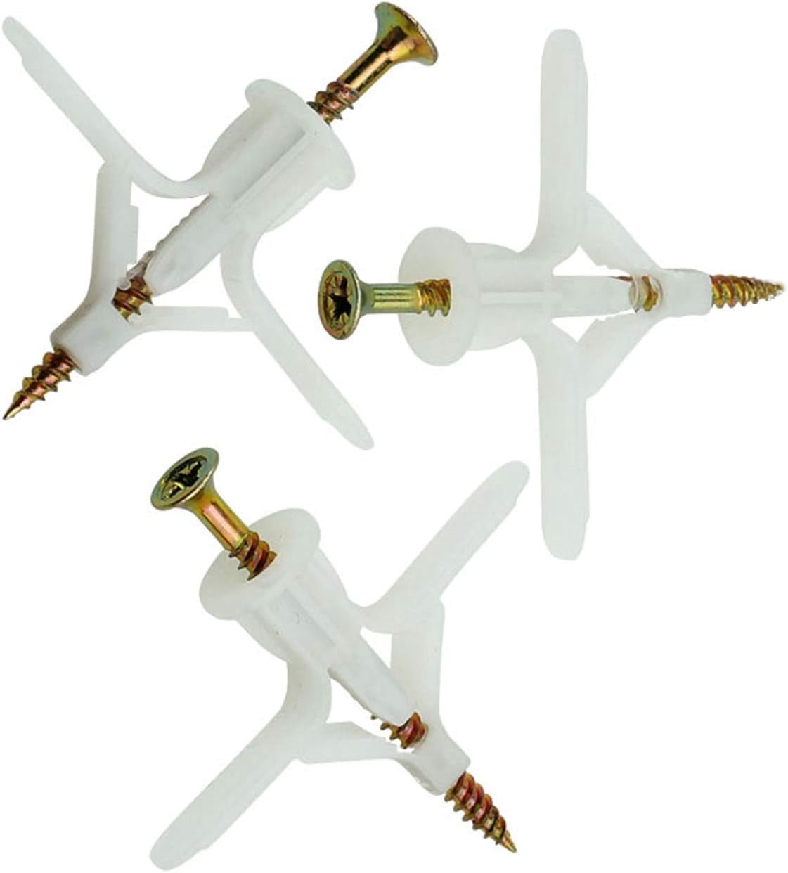 Plasterboard Wall Plugs & Screws, Wall Fixing Plastic Expansion/Plug ...