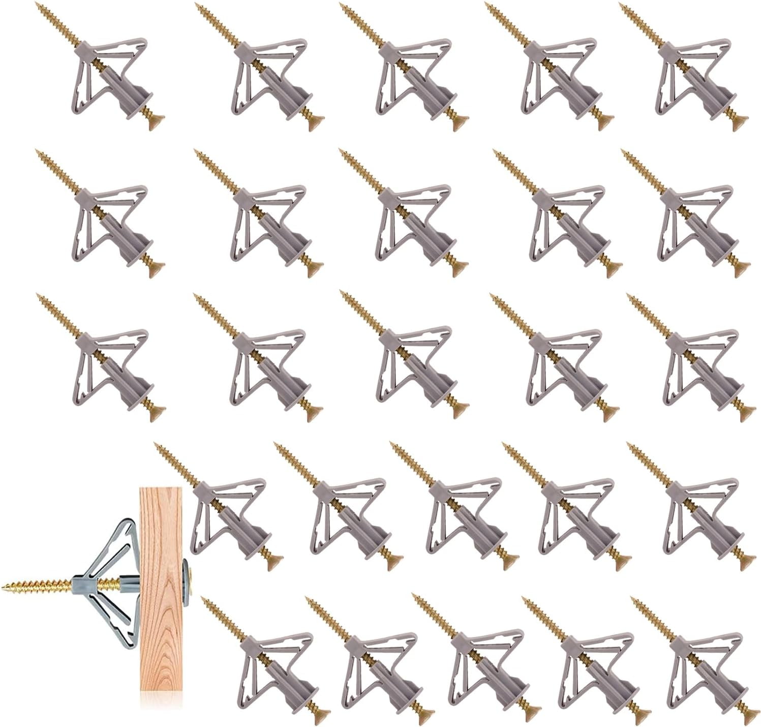 Plasterboard Wall Plugs and Screws Plasterboard Fixings Dry Wall ...