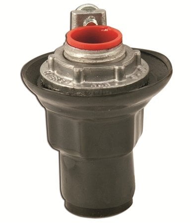 Robroy PRST1 Plasti-Bond PVC Coated Conduit Knockout Hub, 1/2 ...