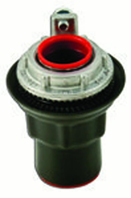 Plasti-Bond PRSTAG2 3/4", PVC Coated Knockout Hub, Aluminum - Walmart.com