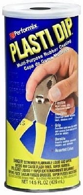 Plasti Dip 11602-6 14.5 oz Yellow HD Liquid Rubber Tool Handle Coating ...