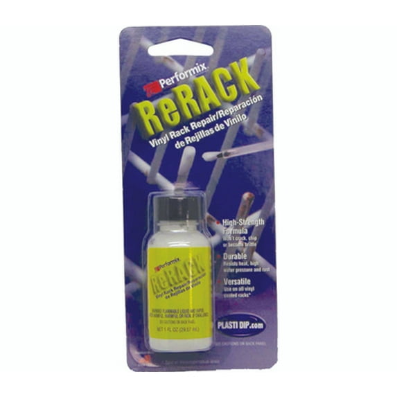 Plasti Dip 630076 White Rerack Vinyl Dishwasher Rack Repair 1 Ounce ...