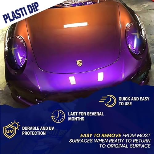 Plasti Dip Metalizer Over Black