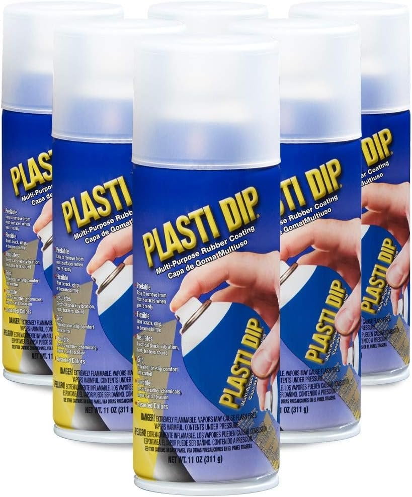 Plasti Dip Performix 11209-6PK Clear Multi-Purpose Rubber Coating ...