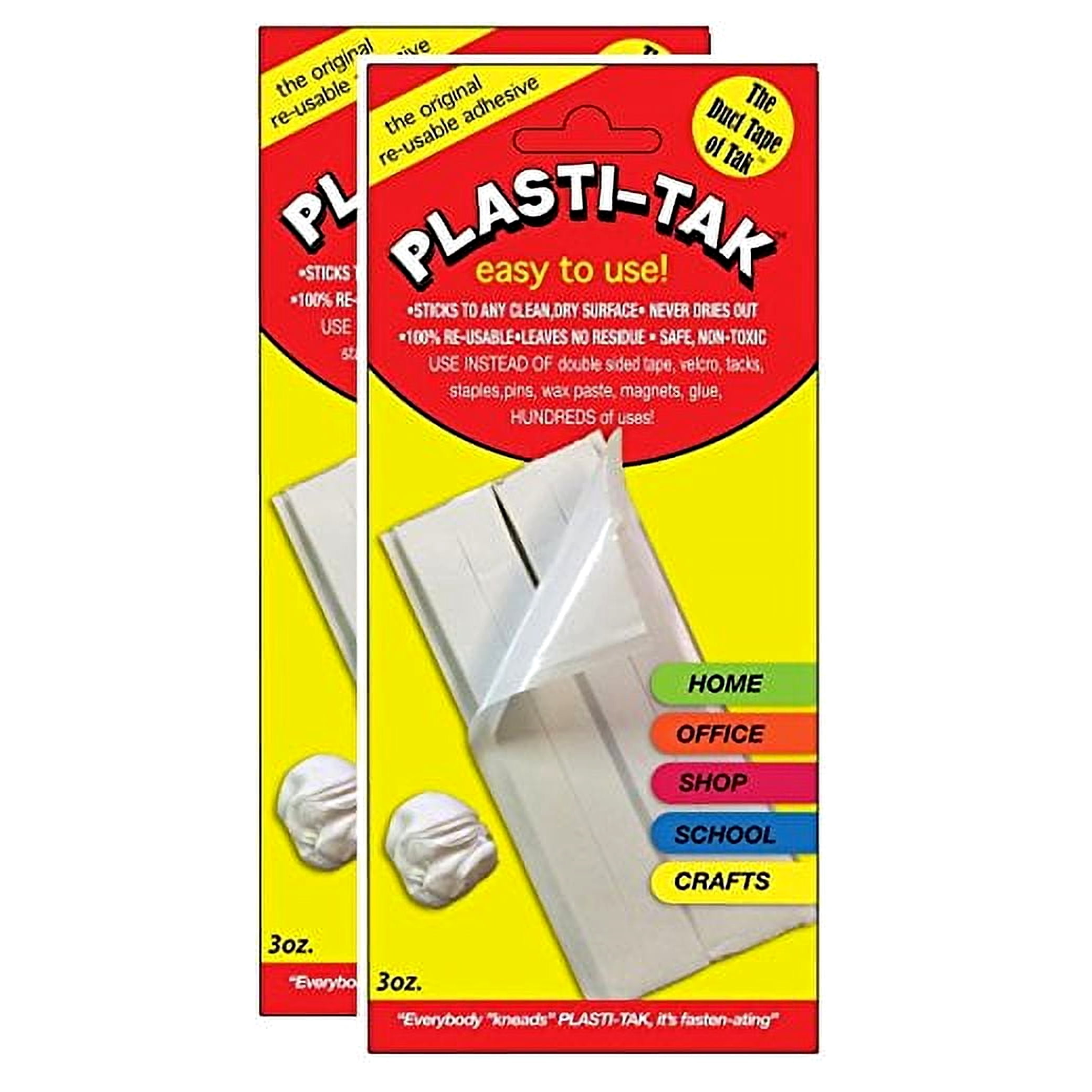Plasti-Tak - the Original Reusable Adhesive Putty - "the Duct Tape of ...