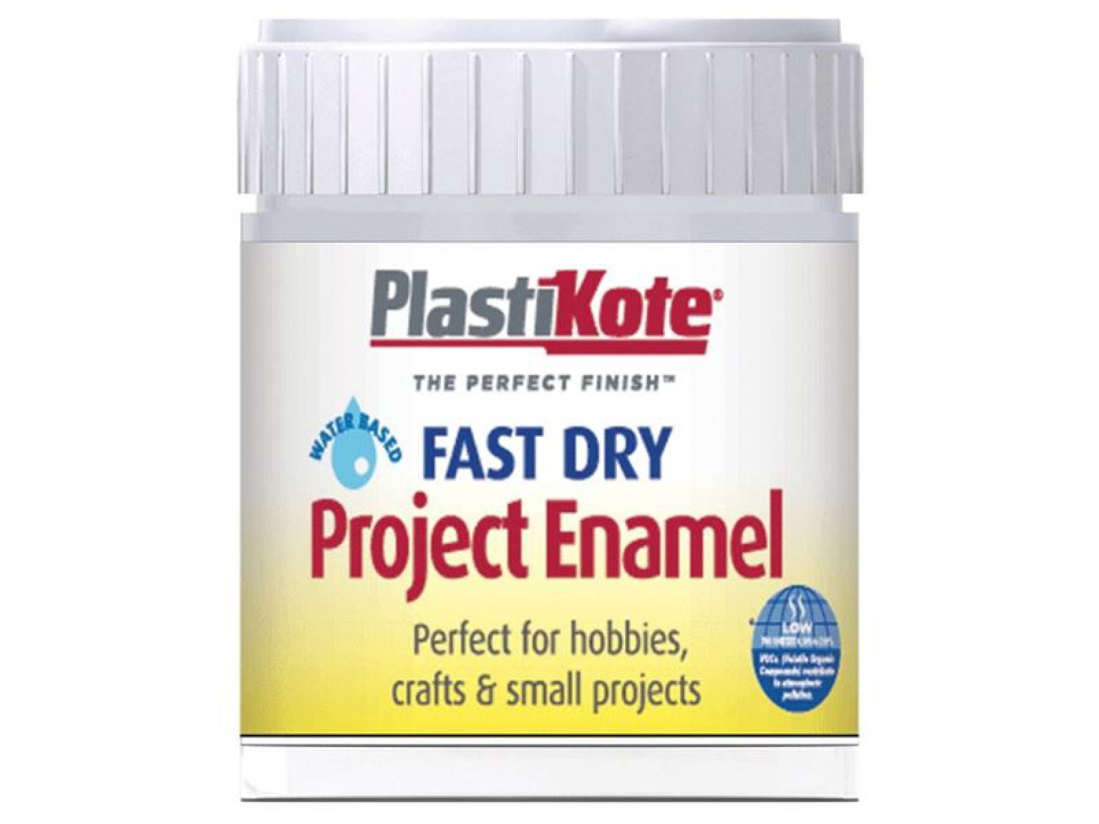 PlastiKote - Fast Dry Enamel Paint B30 Bottle Silver Aluminium 59ml ...
