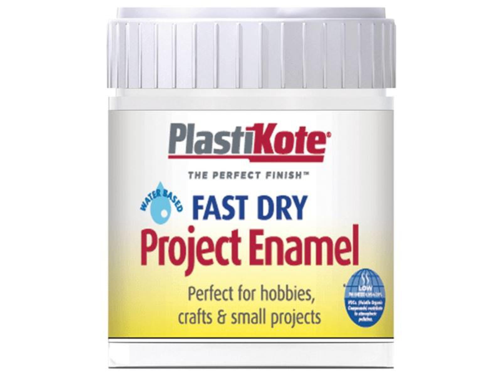 PlastiKote White Gloss Fast Dry Enamel Paint, 59 ml - Walmart.com