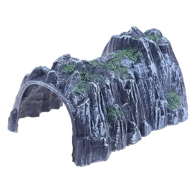 Plastic 1:87 Scale Model Toy Train Railway Cave Tunnels Sand table ...