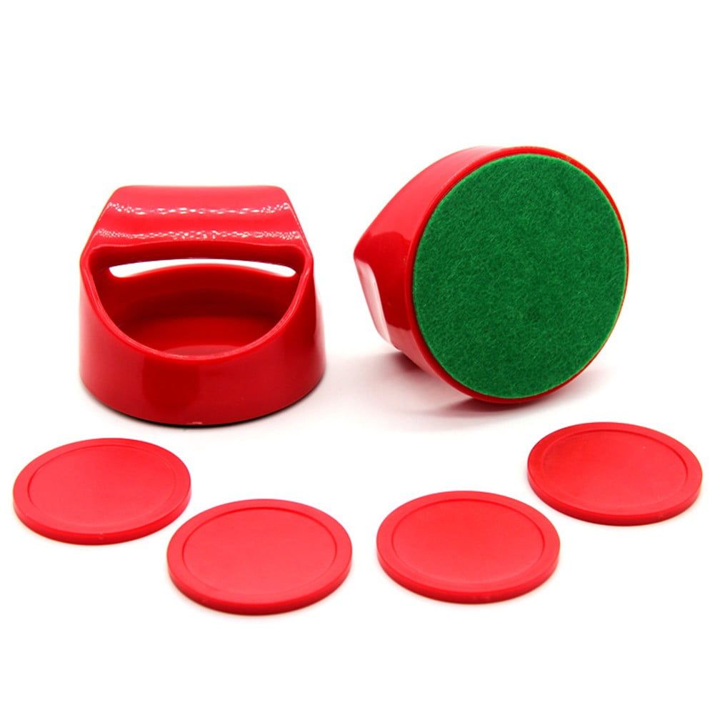 Plastic 100Mm Air Hockey Pucks Slider Pusher Goalies For Indoor Game ...