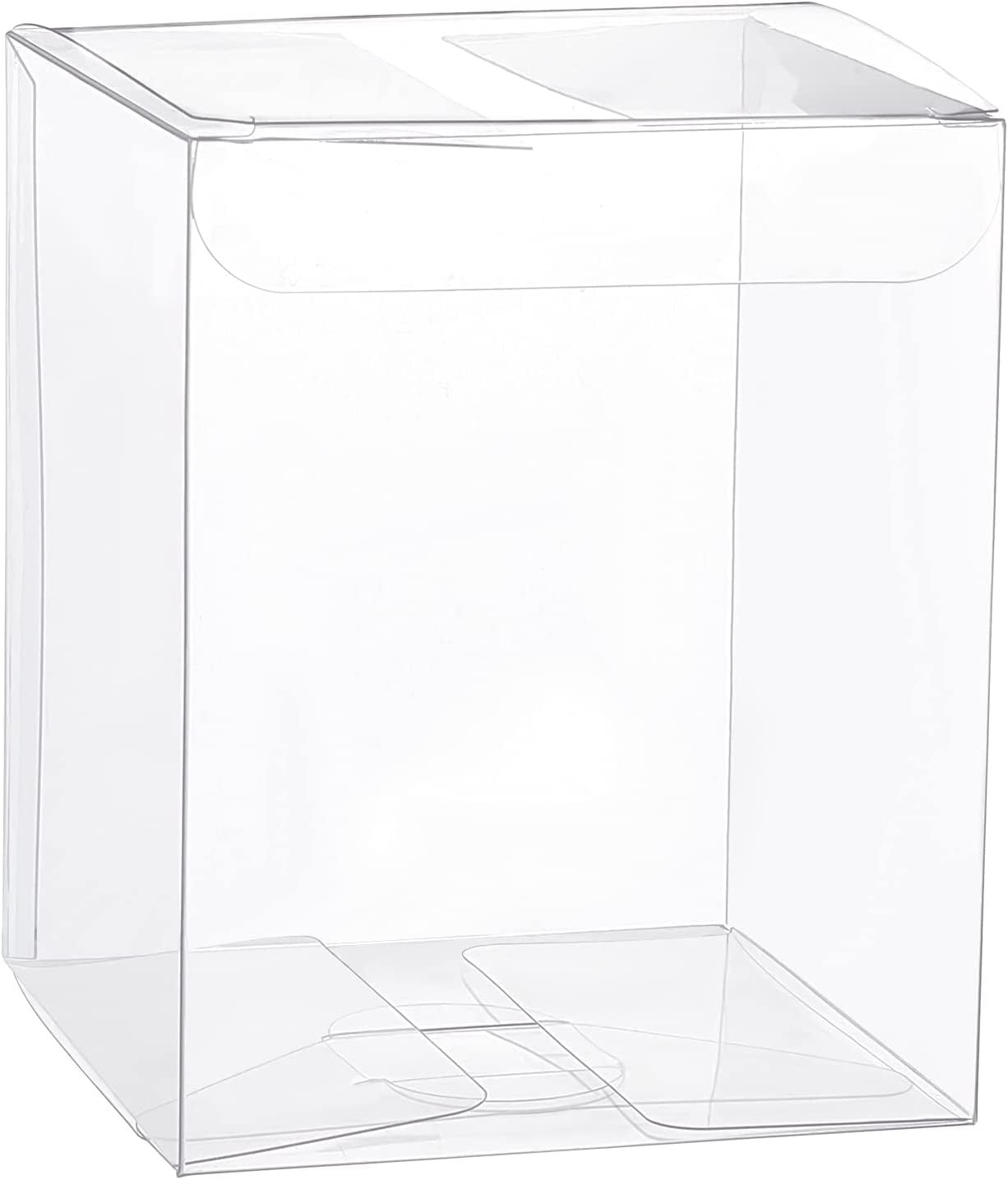 Plastic 12 pc Transparent PVC box Candy Treat Gift box for Wedding ...