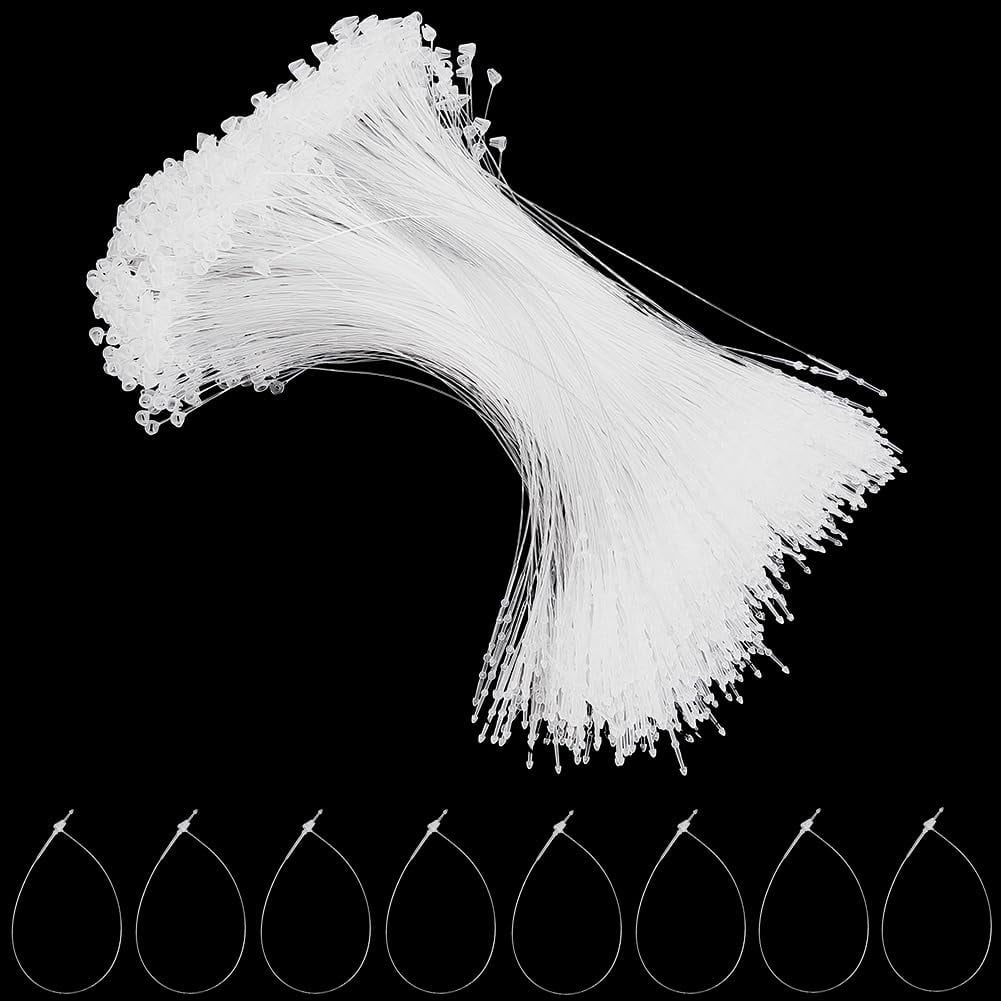 Plastic 2000Pcs 7 Inch Snap Lock Pins Security Price Tags Fastener Hang ...