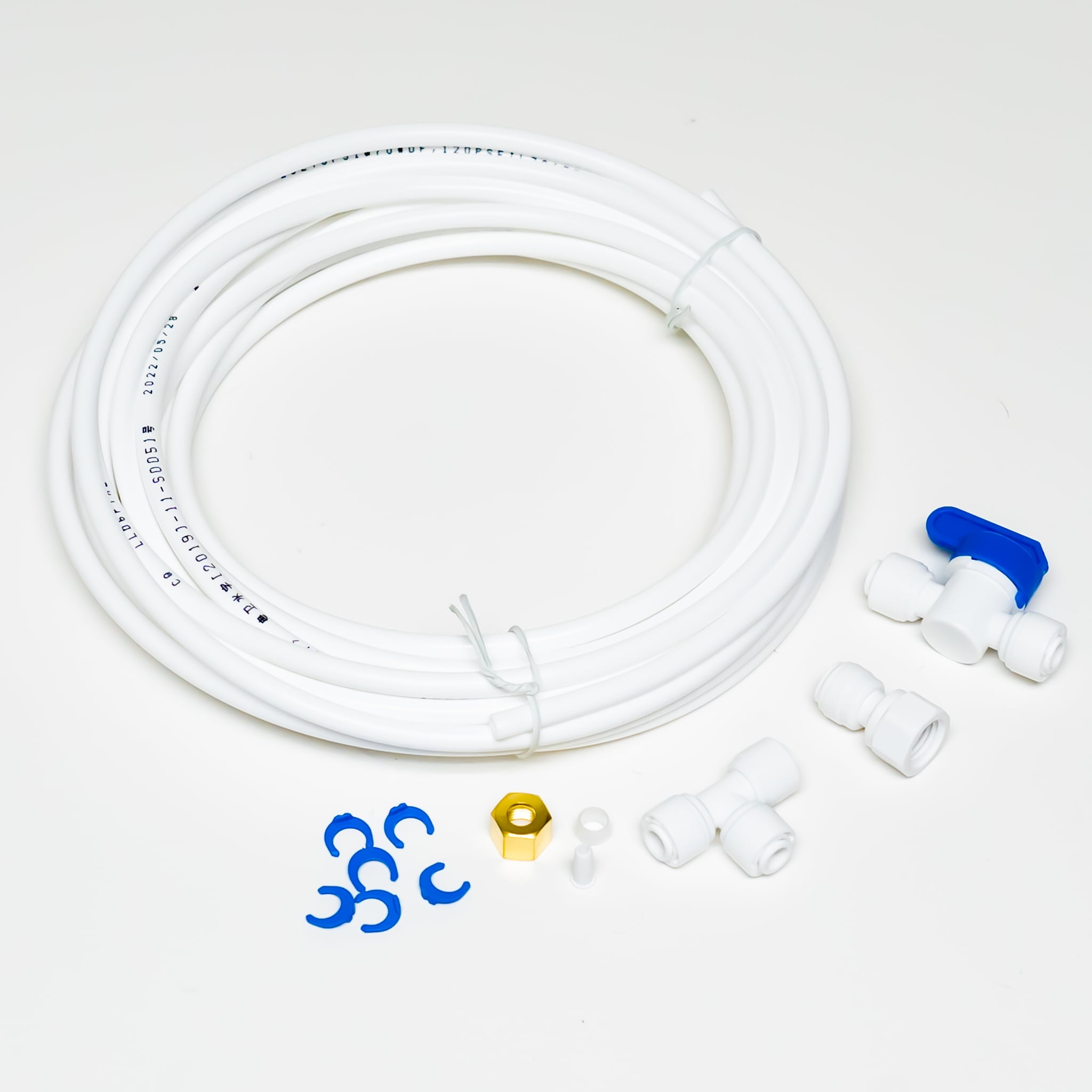 Plastic 25', ¼", Tubing Ice Maker Installation Kit, AP236870, PTP25 ...