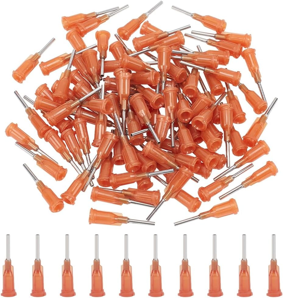 Plastic & 304 Stainless Steel Fluid Precision Blunt Needle Dispense ...