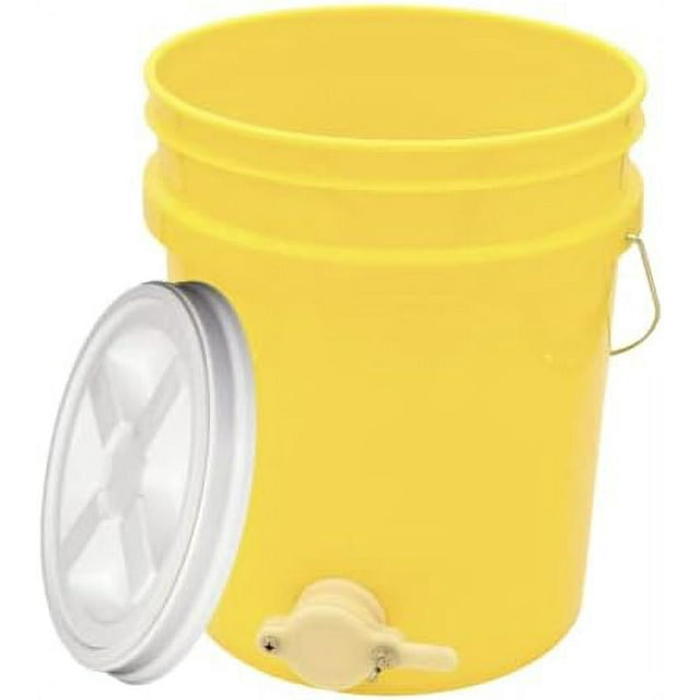 Plastic 5 Gallon Food Grade Bucket With Gate For Beekeeping And Gamma ...