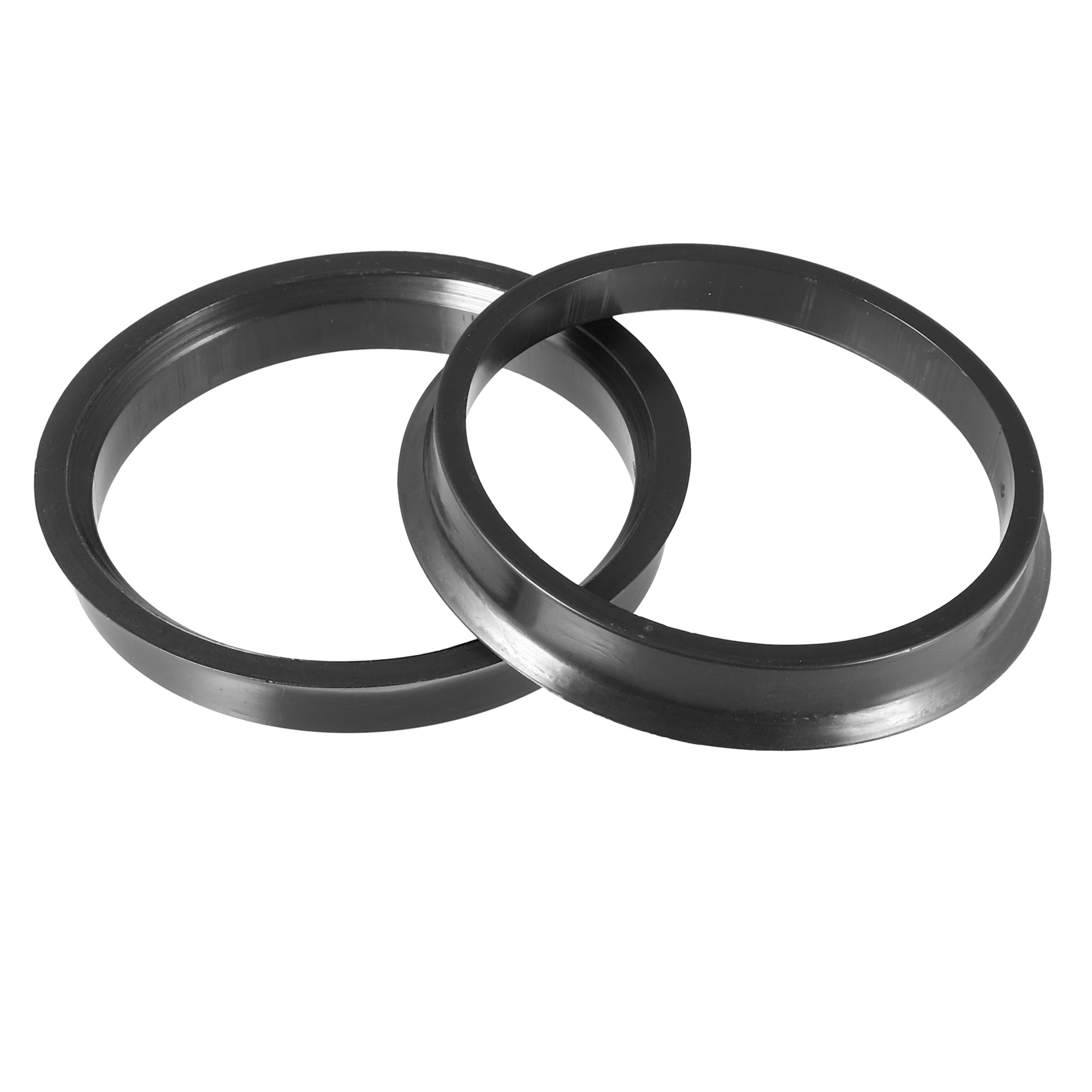 Plastic 67.1mm to 60.1mm Car Hub Centric Rings Wheel Bore Center Spacer ...