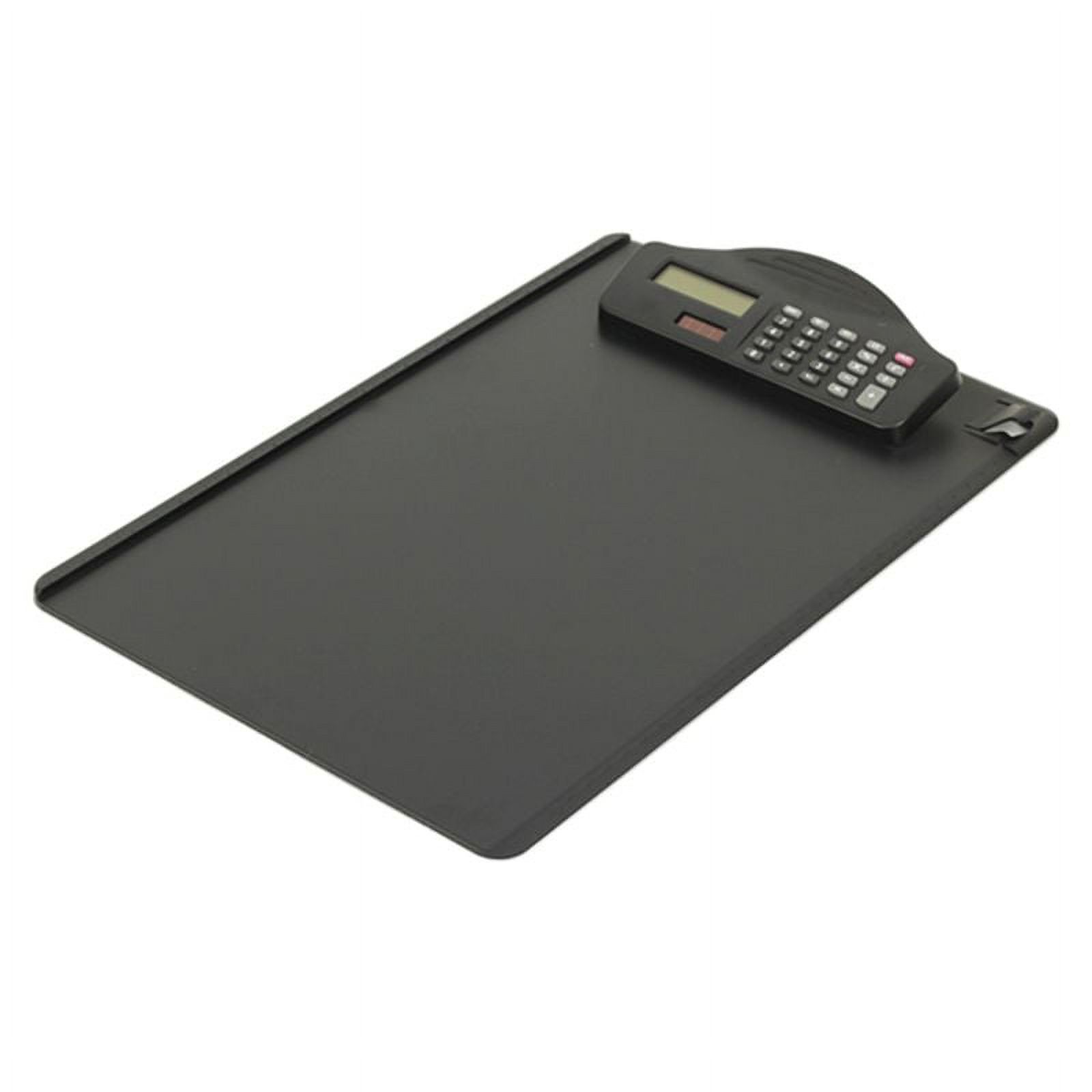 Plastic A4 Clipboard with Calculator Writing Pad File Folders Document ...