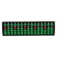 Plastic Abacus Soroban 15 Rods Beads Column School Learning Counting ...