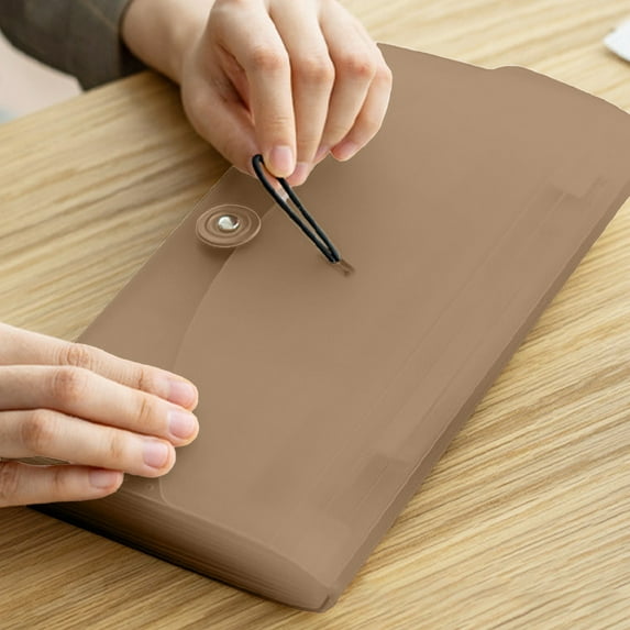 Plastic Accordion File Organizer Expandable Storage Folder with Tabs ...