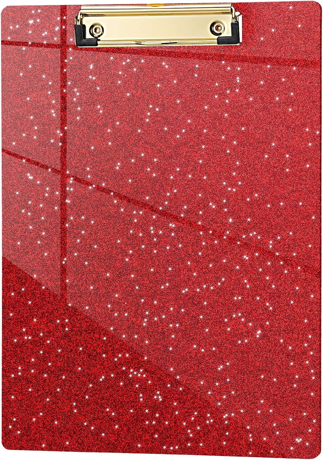 Plastic Acrylic Glitter Clipboard, 8.5x11" Stardard Letter A4 Size ...