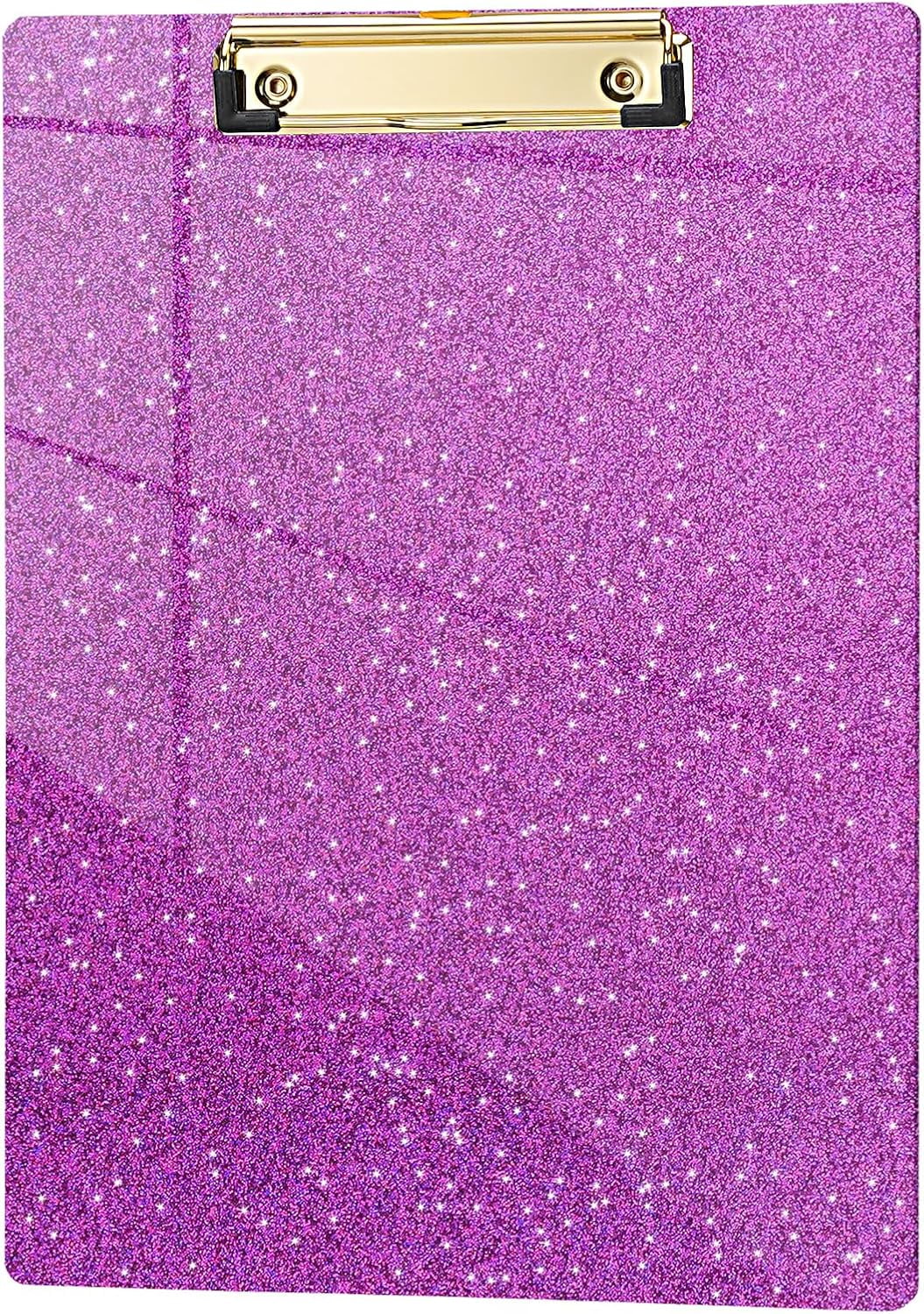 Plastic Acrylic Glitter Clipboard, 8.5x11" Stardard Letter A4 Size ...