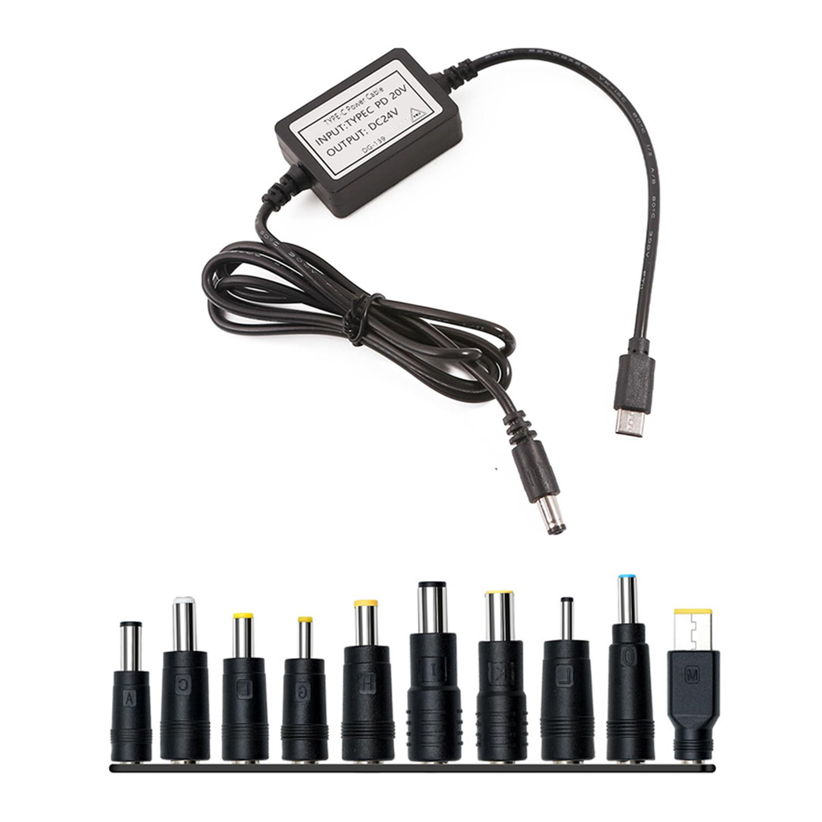 Plastic Adapter Cable 5V 9V 12V 15V 20V USB Boosts Converter with ...