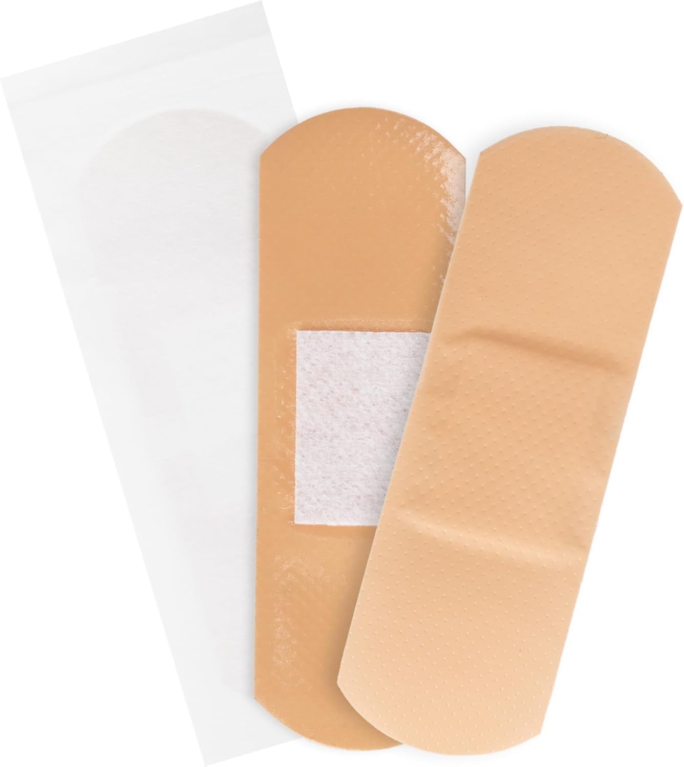 Plastic Flexible Adhesive Bandage Strips, 1” x 3”, Box of 100 Sterile ...