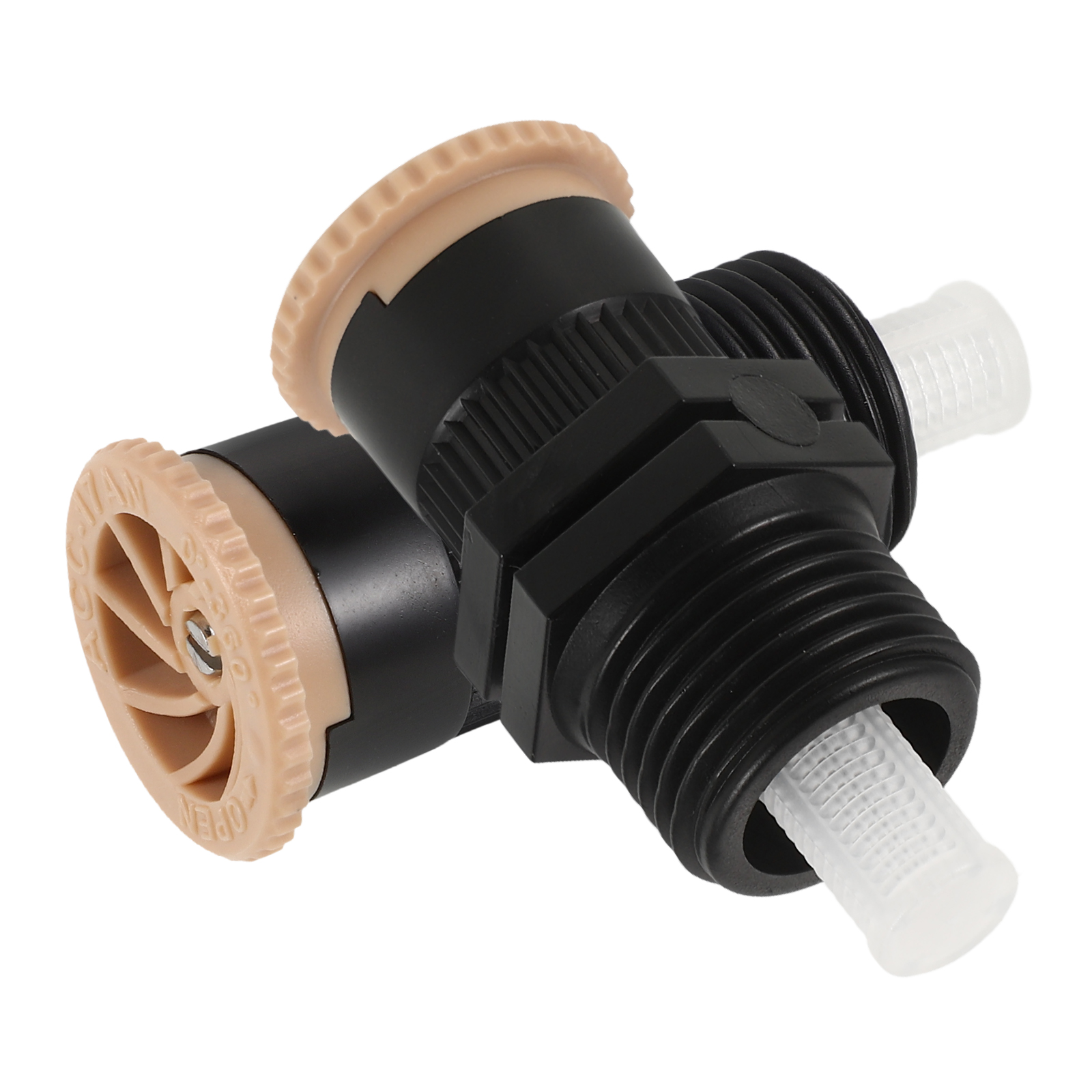 OUNONA Plastic Sprinkler Head for Gardening with 360Degree Adjustable ...