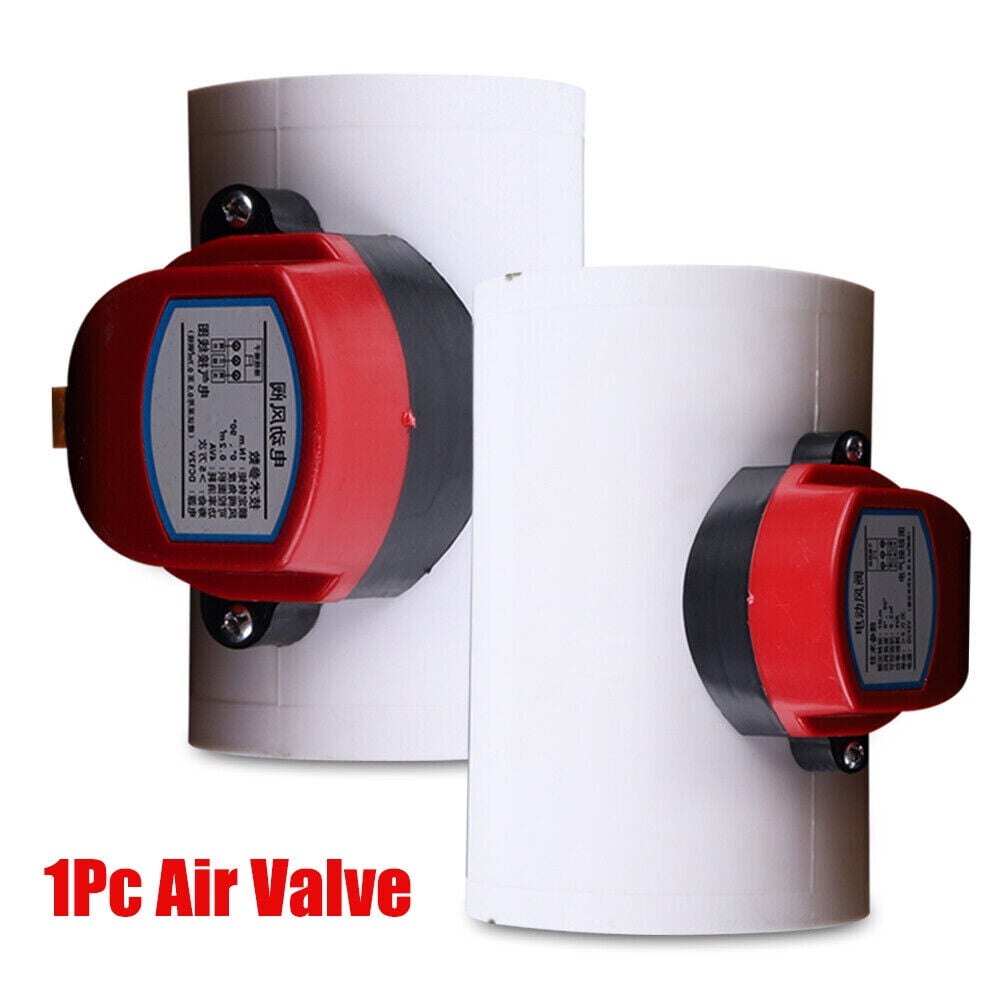 Plastic Air Damper Valve HVAC Electric Air Duct Motorized Damper for ...