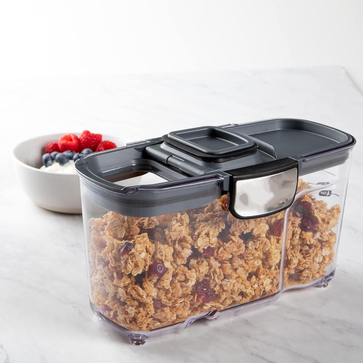 Plastic Airtight Food Baker's Kitchen Storage Organization Container ...