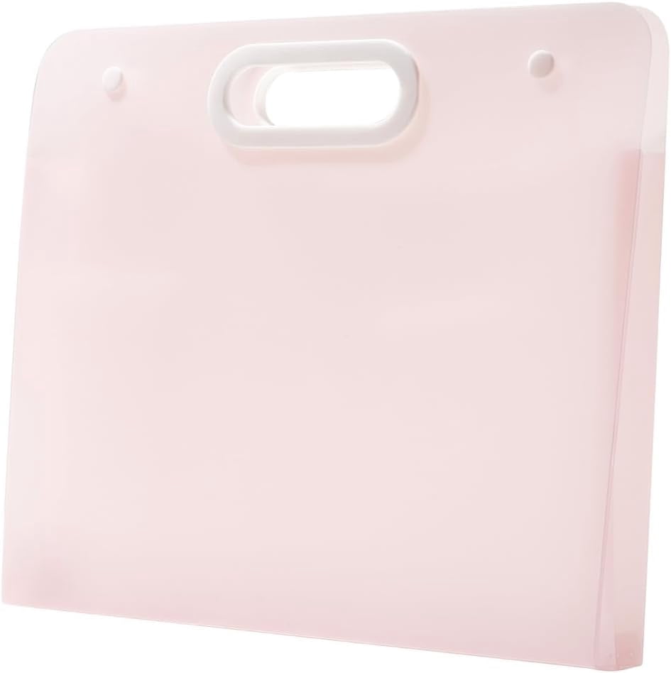 Plastic Art Portfolio, Large Art Portfolio with Handles,Waterproof ...