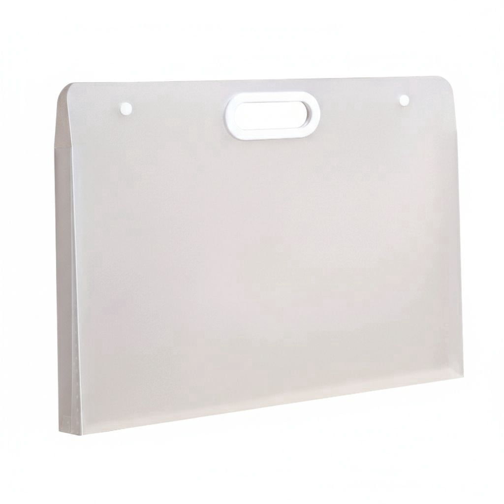 Plastic Art Portfolio, Large Art Portfolio with Handles,Waterproof ...