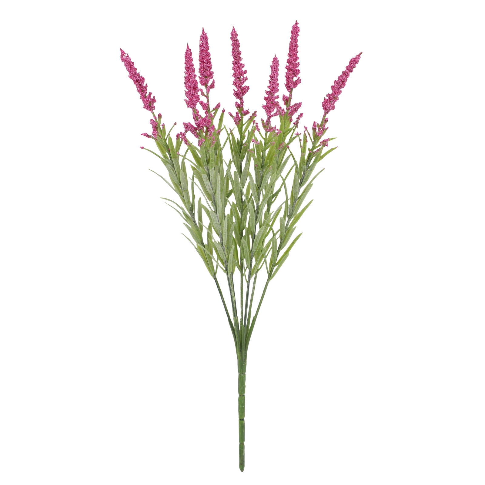 Plastic Artificial Lavender Stems Realistic Fake Flowers for Home Decor ...