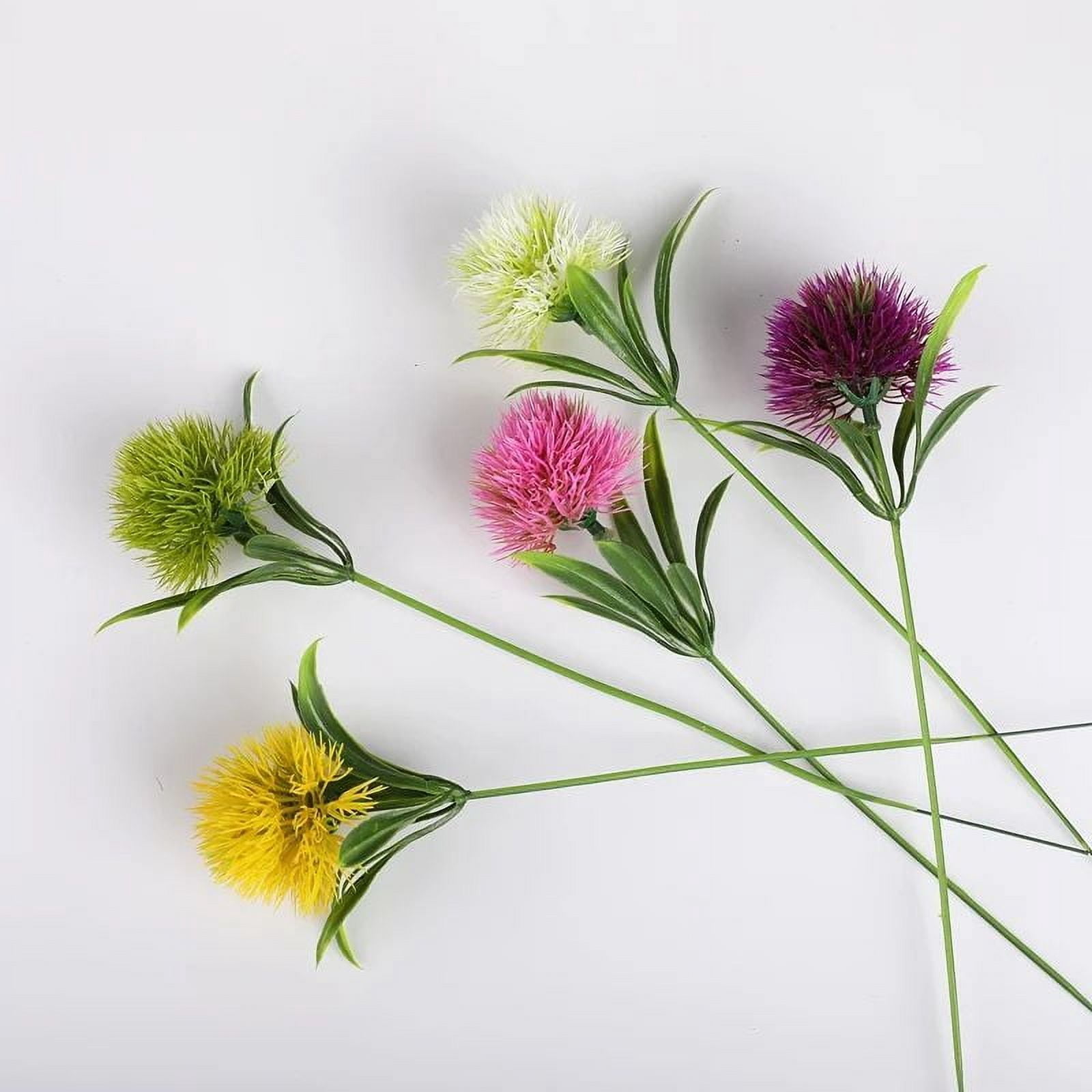 Plastic Artificial Plants Dandelion for Home Vases Garden Party ...