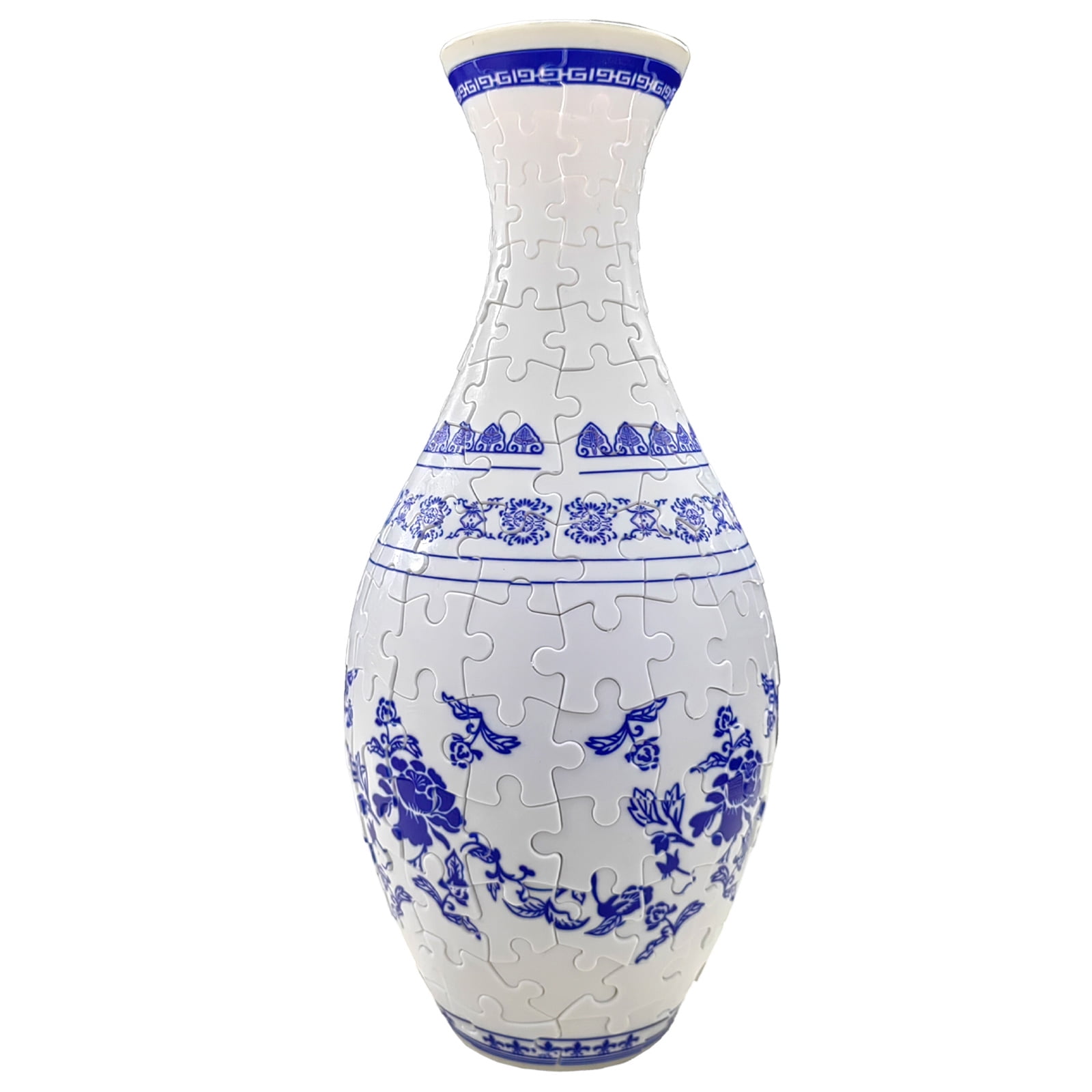 Plastic Arts Puzzle Vase for Adults Arc Design Puzzle Flower Vase ...