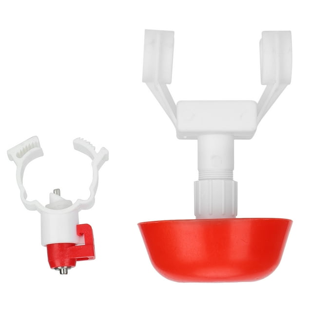 Plastic Automatic Chicken Nipple Docking Water Feeder Adjustable ...