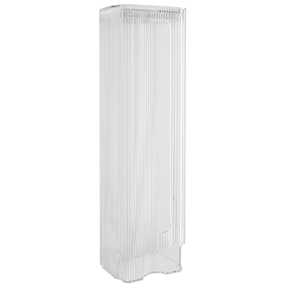 Transparent Plastic Bag Holder for Storage Use Wall Mount Organizer 7.8 ...