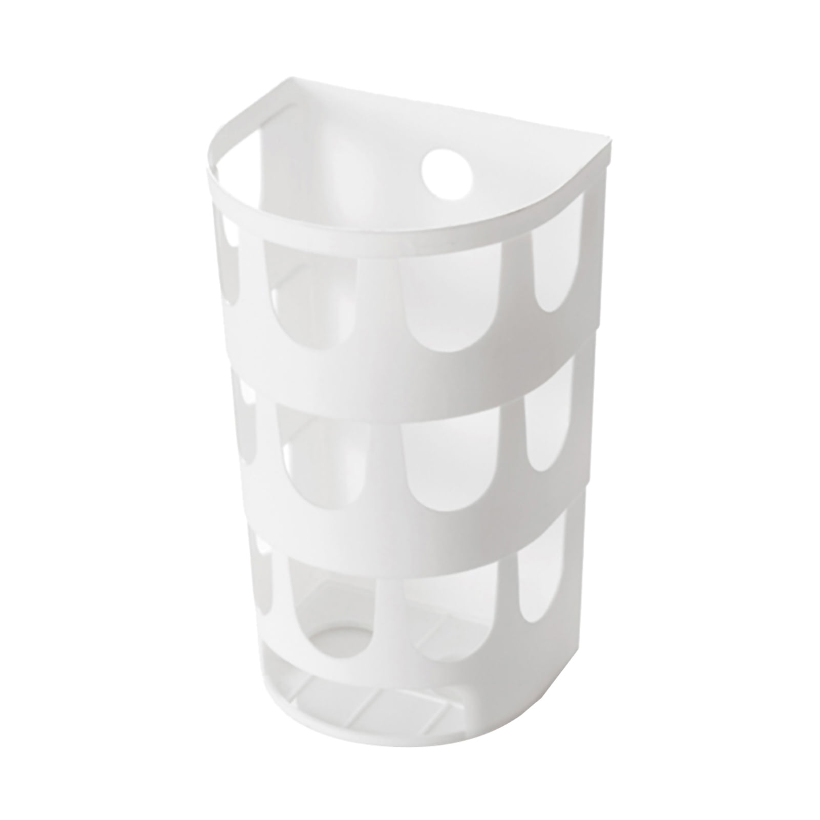 Plastic Bag Holder Waterproof Wall Mount Grocery Bag Dispenser Garbage ...