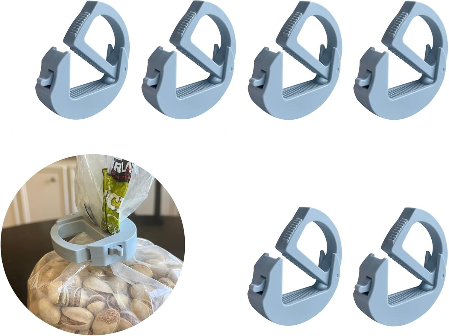 Plastic Bag Sealing Clip Home Daily Storage Food Sealing Clip Safety ...