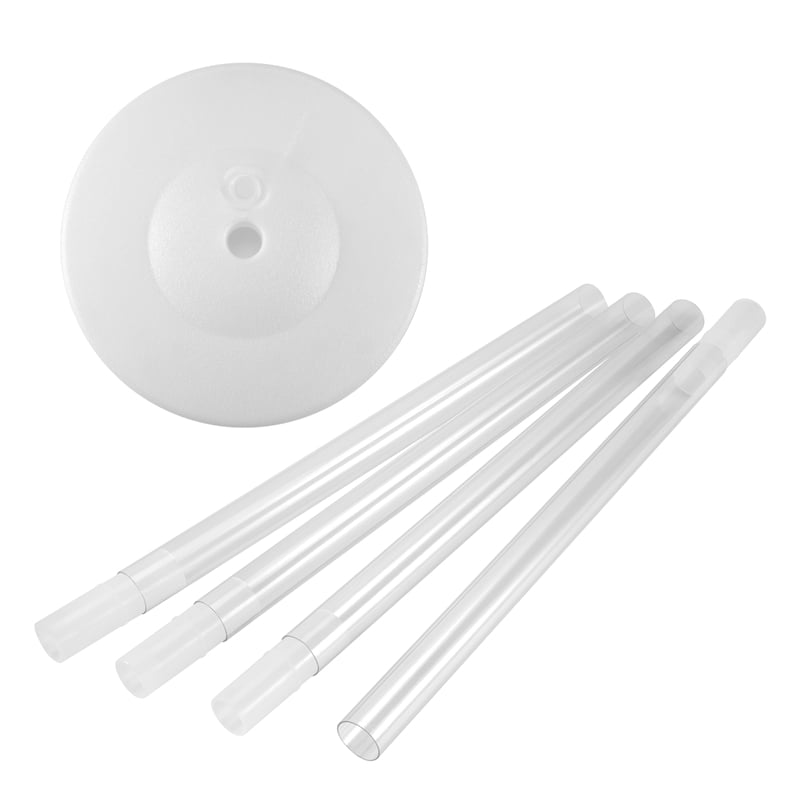 Plastic Balloon Arch Column Stand with Base Kits Wedding Birthday Decor ...