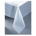 Plastic Banquet Disposable Table Cover Rolls - Translucent Clear 40 ...