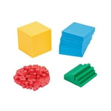 Plastic Base Ten Blocks Set - Educational - 231 Pieces - Walmart.com