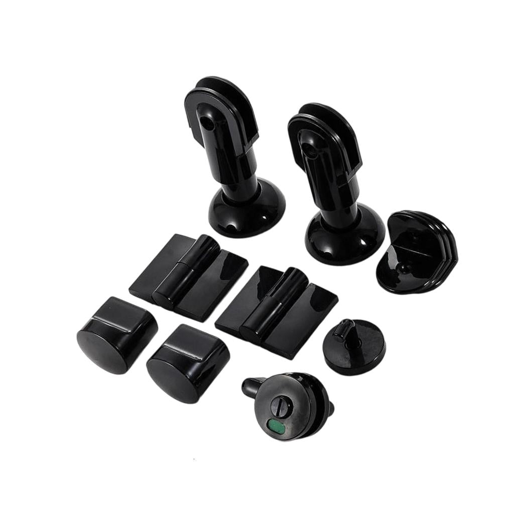 Plastic Bathroom Partition Support Brackets Legs Heavy Duty for Public ...