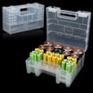 COMECASE Battery Keeper Container, Organizer Storage Box - Holds 148 ...