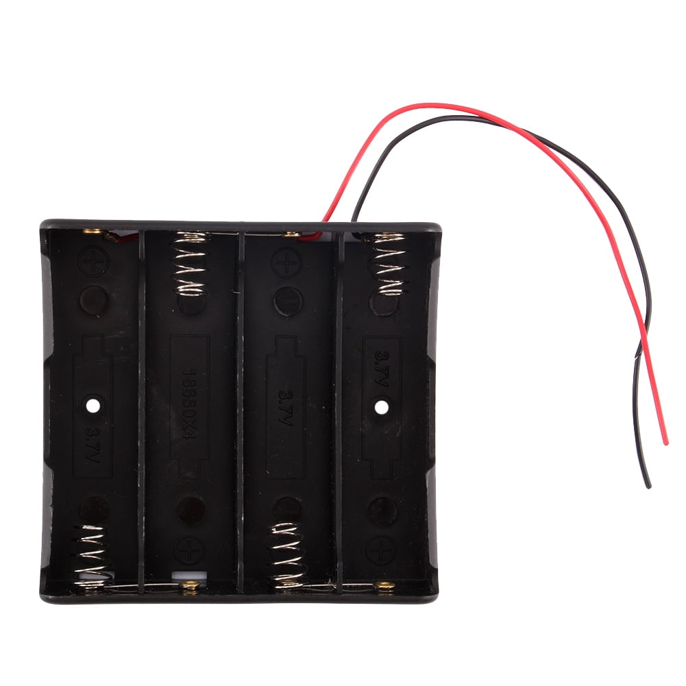 Plastic Battery Holder Storage Box Case For 18650 Rechargeable With ...