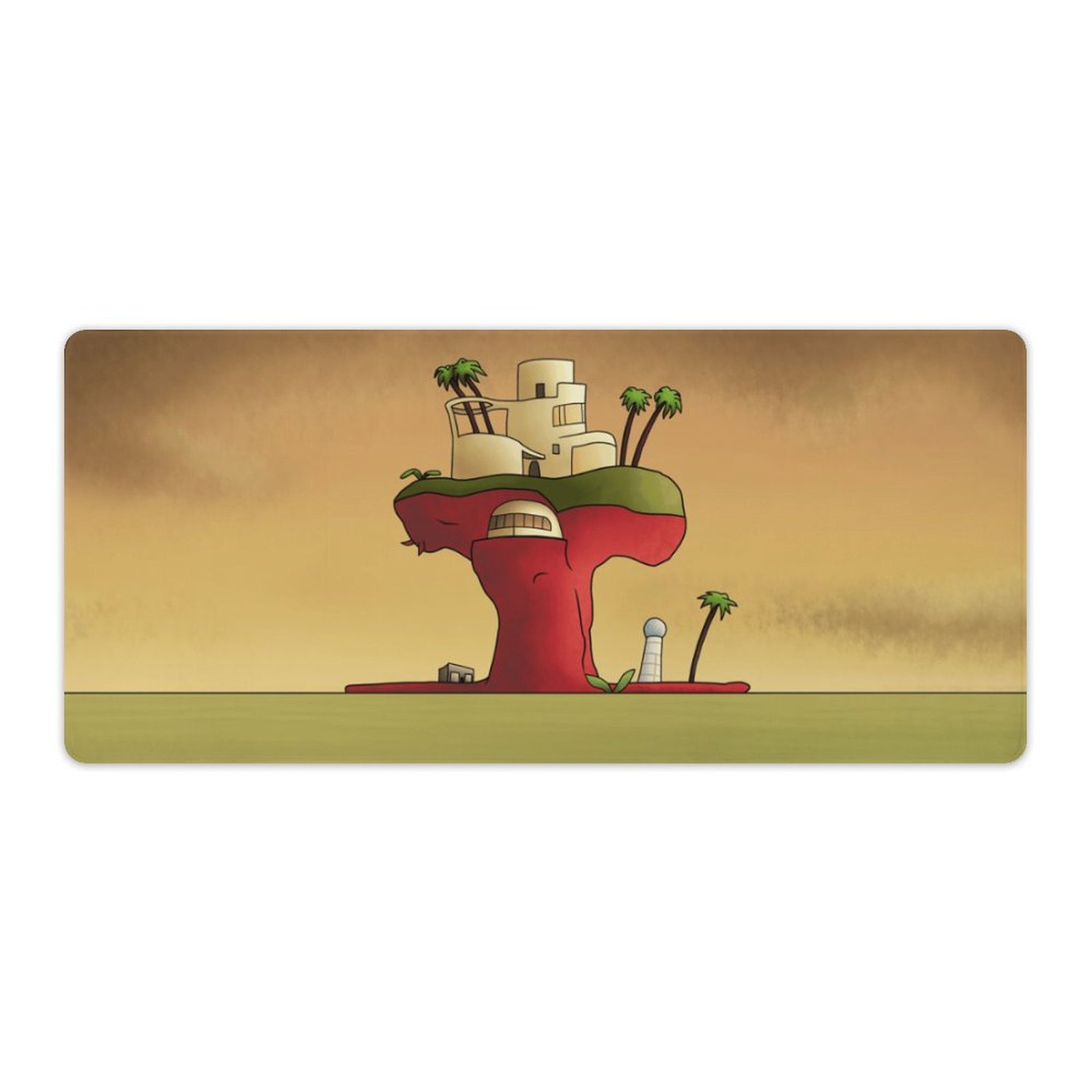 Plastic Beach Gorillaz Mouse Pad No-sliped Large Mousepad Extended ...