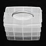 Plastic Bead Containers Rectangle Three Layers A Total of 24 ...